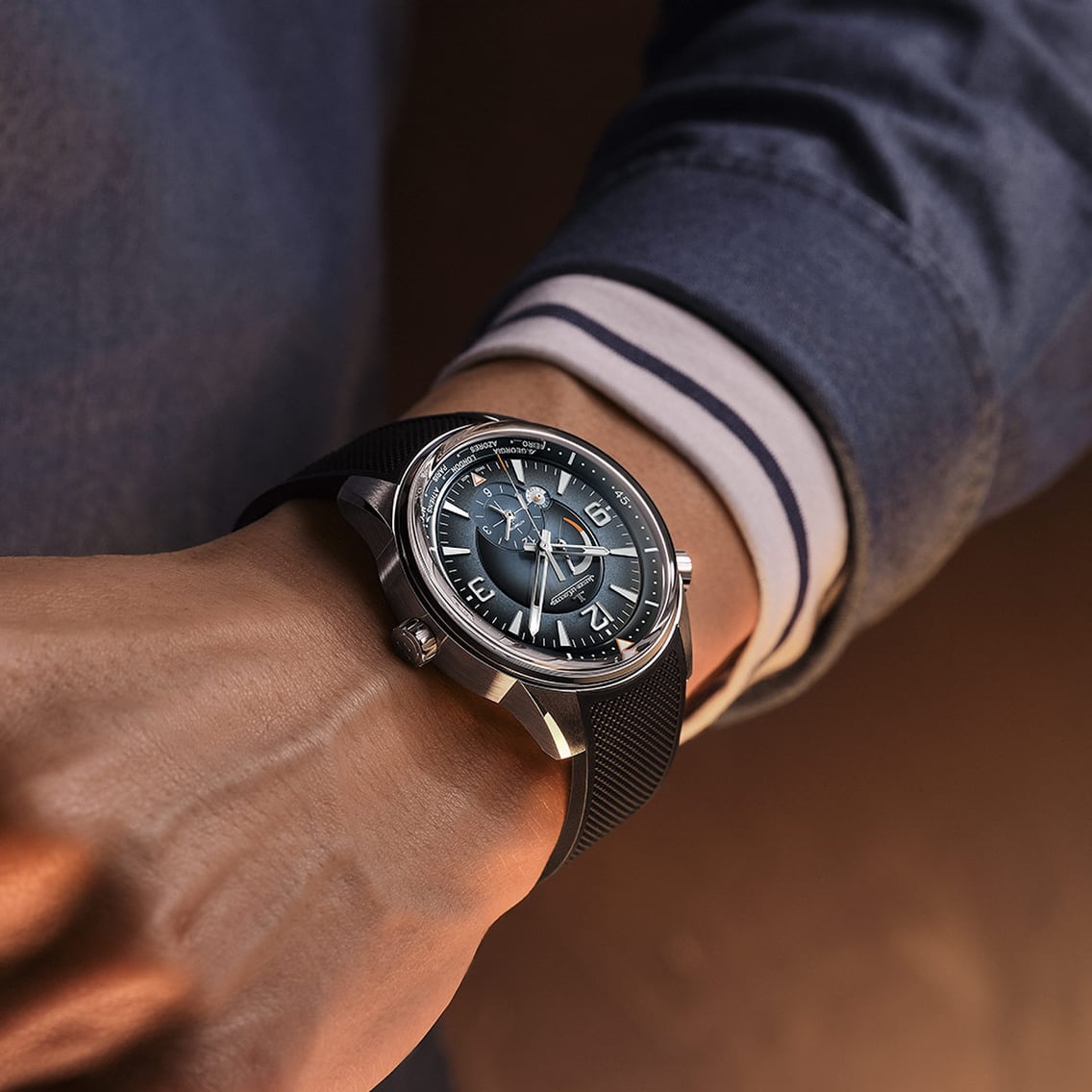 Polaris Geographic Watch q9078640 | Jaeger-LeCoultre