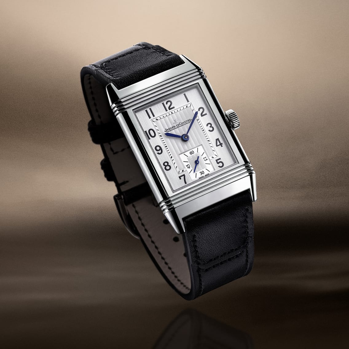 Stainless Steel Reverso Classic Monoface Small Seconds Watch Q3868520 ...
