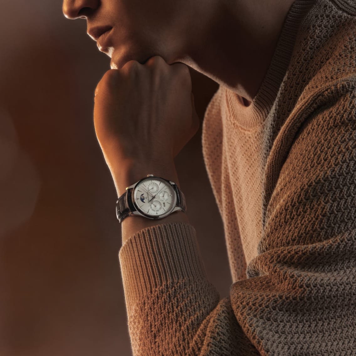 Stainless Steel Watch Master Ultra Thin Perpetual Calendar q114842j ...