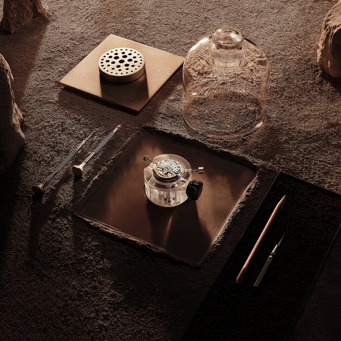 Rose Gold Men Watch Automatic Master Ultra Thin Perpetual Calendar ...