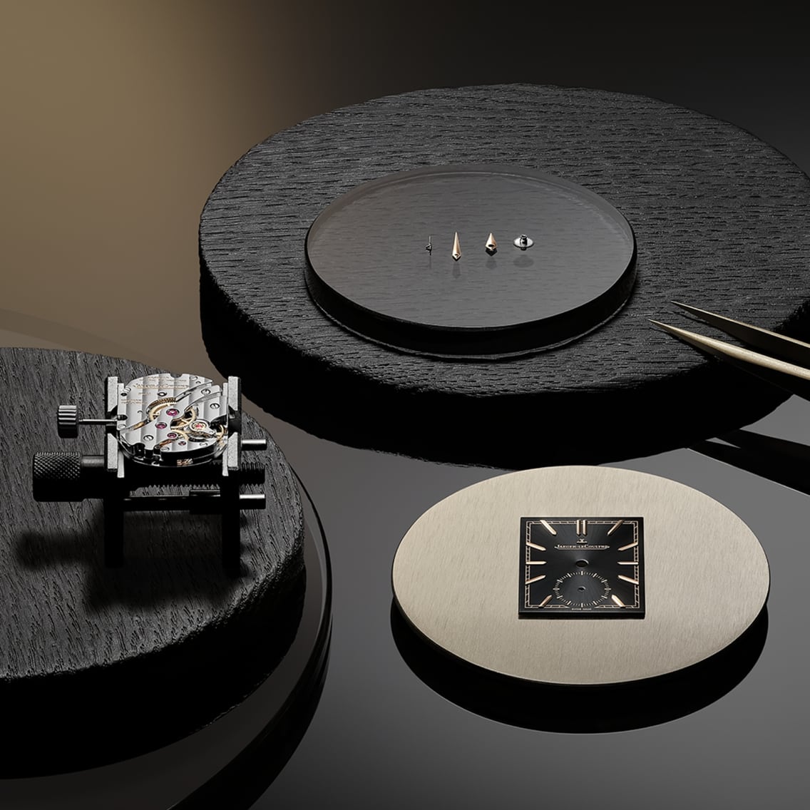 Stainless Steel Men Watch Manual winding Reverso Tribute Small Seconds ...