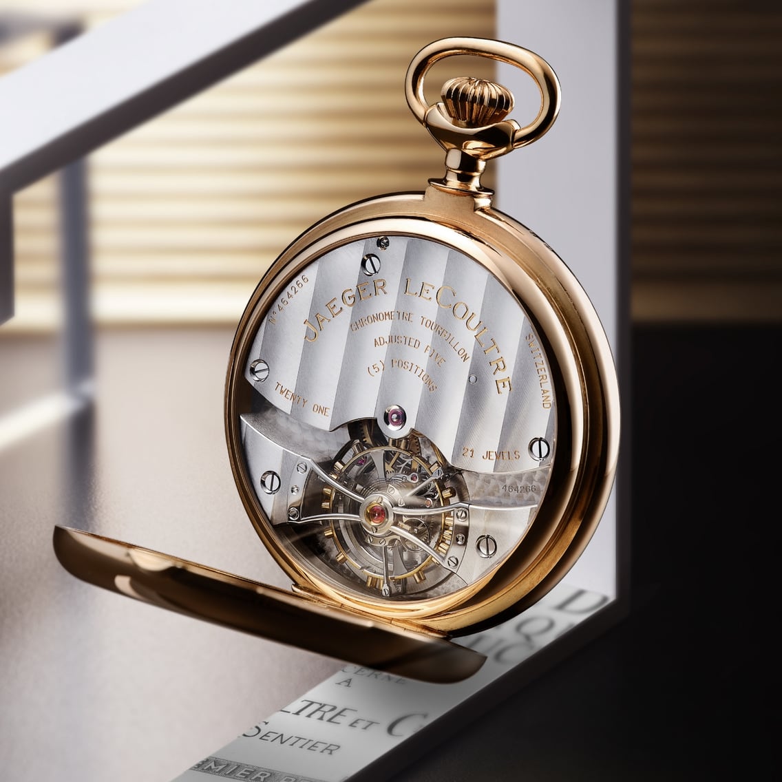 Multi-axis tourbillon timepiece | Gyrotourbillon Jaeger-LeCoultre