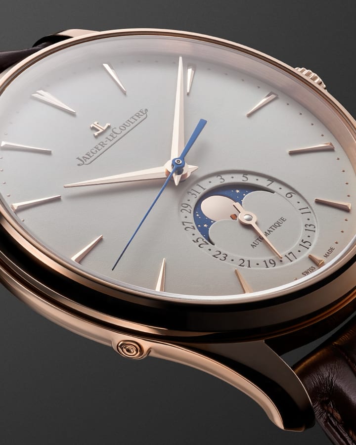 Rose Gold Men Watch Automatic, Master Ultra Thin Moon Q1362580 | Jaeger ...