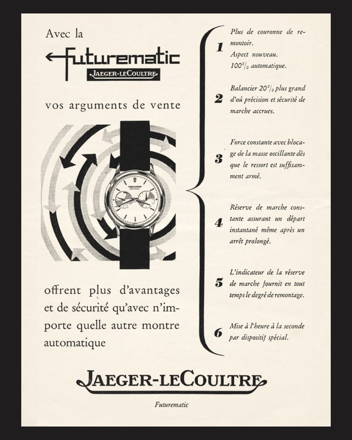 Futurematic QVE50000 | Jaeger-LeCoultre