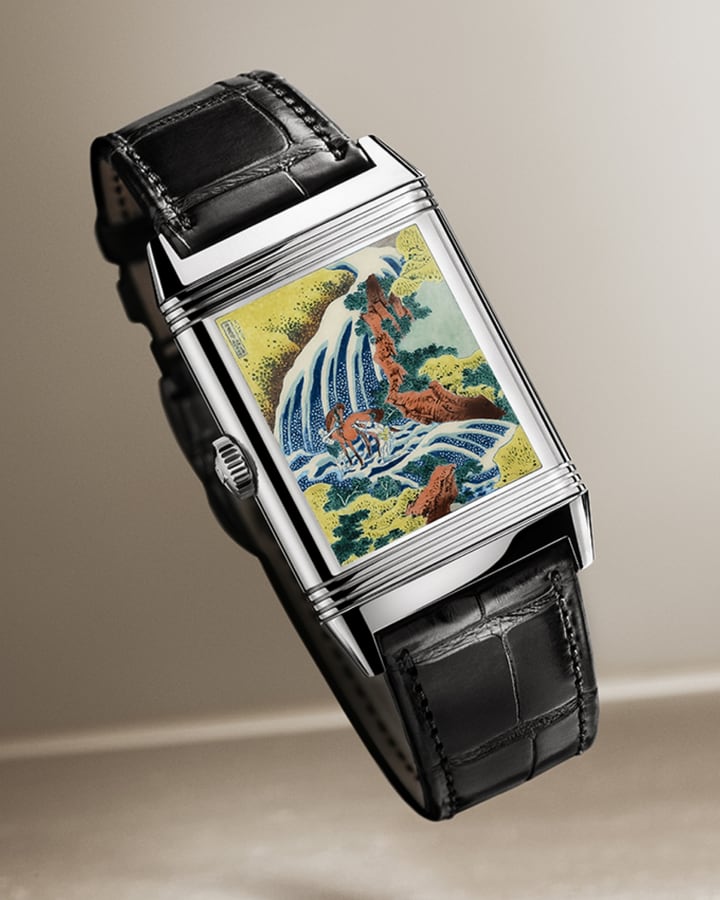 Reverso Tribute Enamel Hokusai | Jaeger-LeCoultre