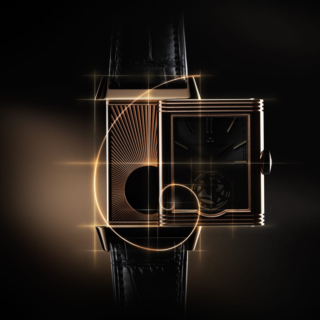 Stainless Steel Men Watch Manual winding Reverso Tribute Duoface ...