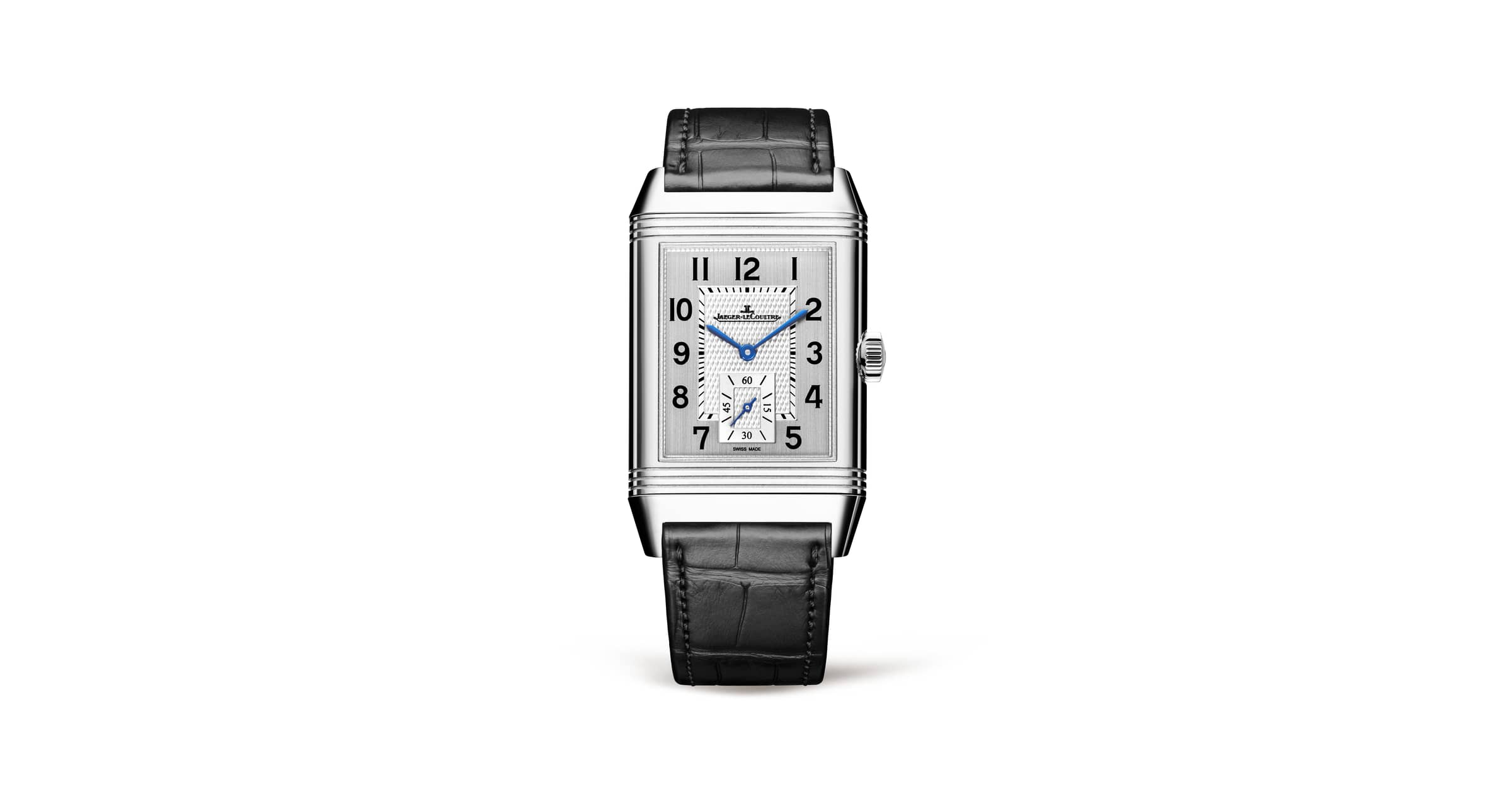 Stainless Steel Men Watch Manual winding Reverso Classic Large Small ...