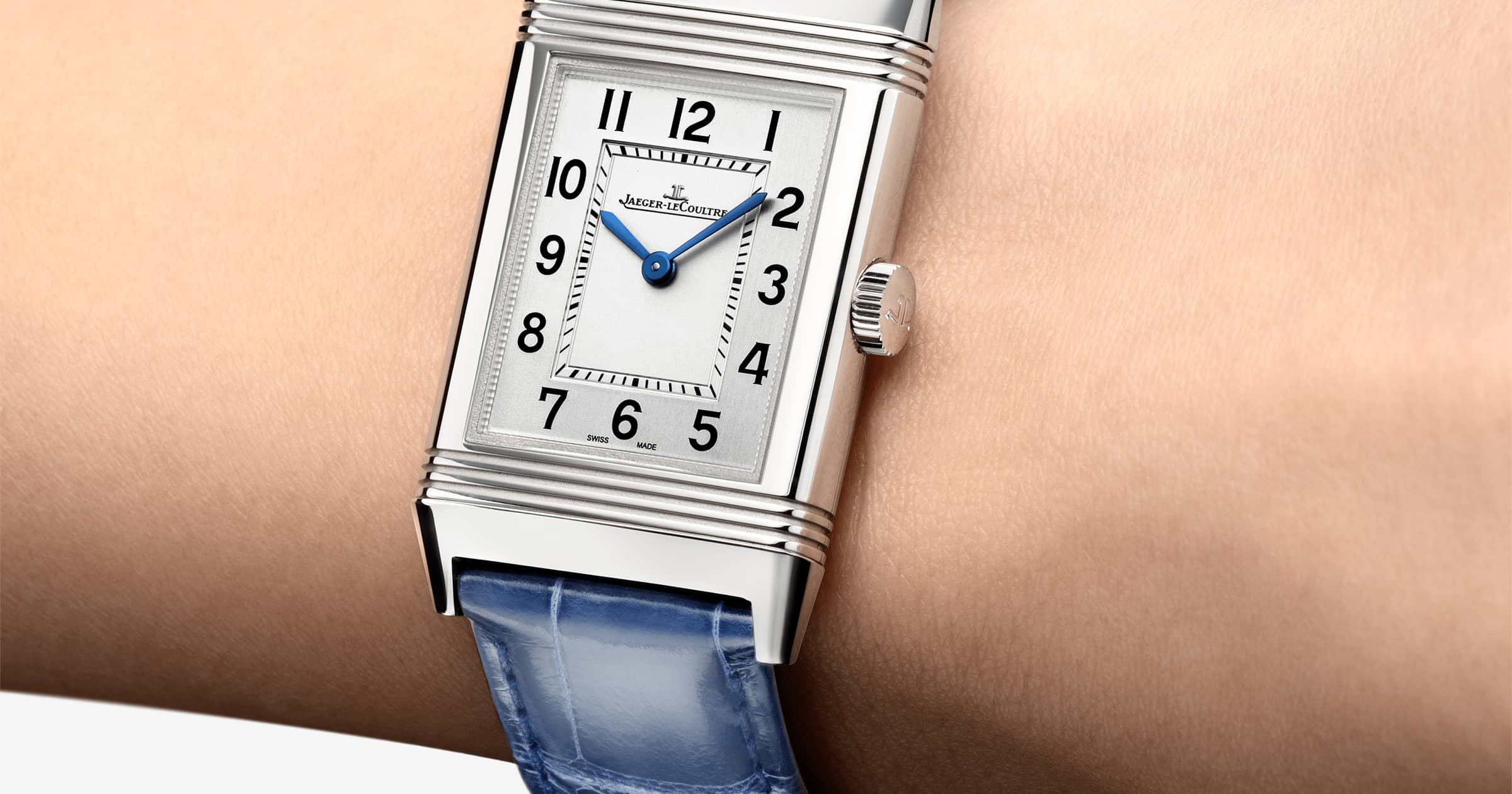Stainless Steel Ladies Watch Quartz Reverso Classic Medium Thin 2518540 ...