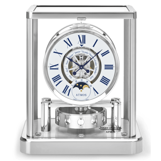 Rhodium-plated brass Unisex Watch Perpetual movement Atmos Classique ...