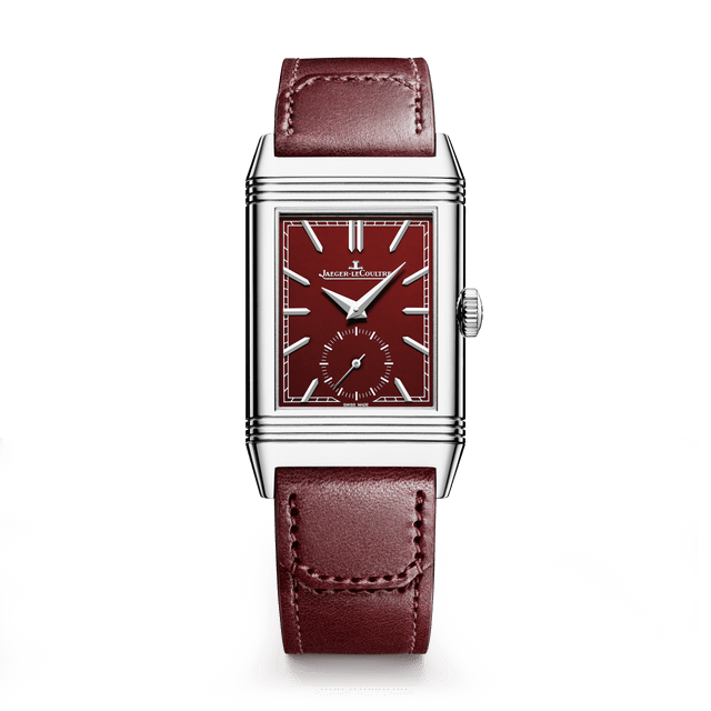 Rose Gold Men Watch Manual winding Reverso Tribute Small Seconds ...
