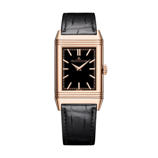 Pink Gold Men Watch Manual winding Reverso Tribute Chronograph Q389256J ...