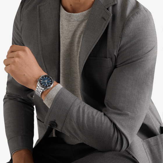 Stainless Steel Men Watch Automatic, self-winding Polaris Perpetual ...