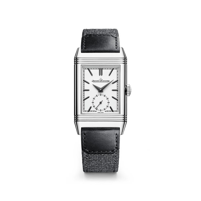 Stainless Steel Men Watch Manual winding Reverso Tribute Small Seconds ...