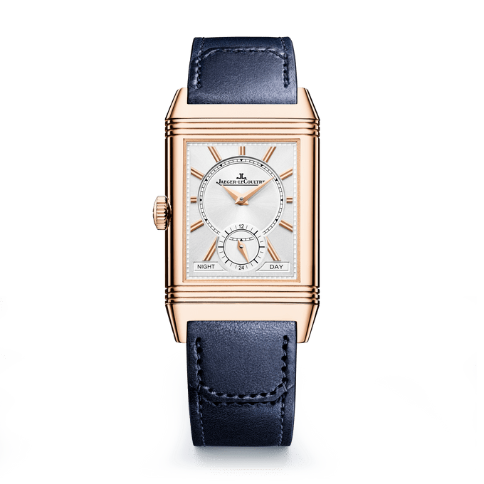 Rose Gold Men Watch Manual winding Reverso Tribute Small Seconds ...