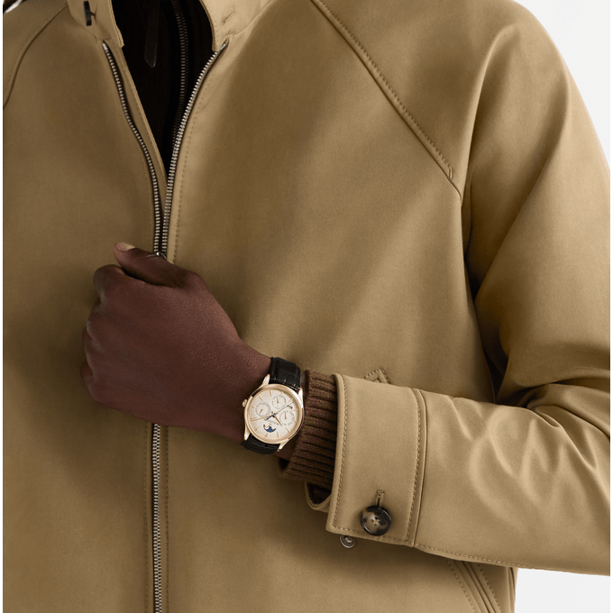 Rose Gold Automatic Watch Master Ultra Thin Perpetual Calendar Watch ...