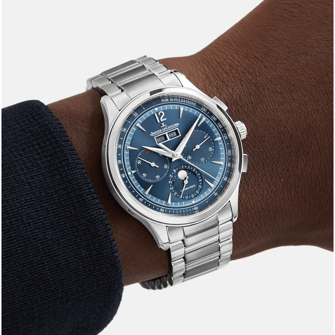 Master Control Chronograph Calendar Watch Q4138180 | Jaeger-LeCoultre