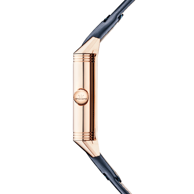 Rose Gold Men Watch Manual winding Reverso Tribute Small Seconds ...