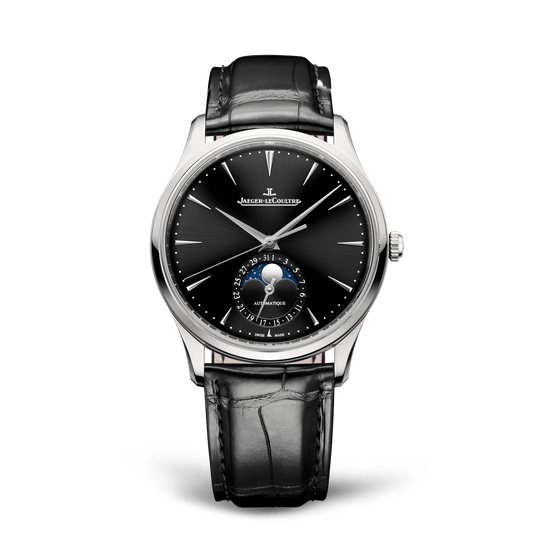 玫瑰金男士腕表自動上鏈Master Ultra Thin Moon 超薄大師系列月相腕錶Q1362511 | 積家